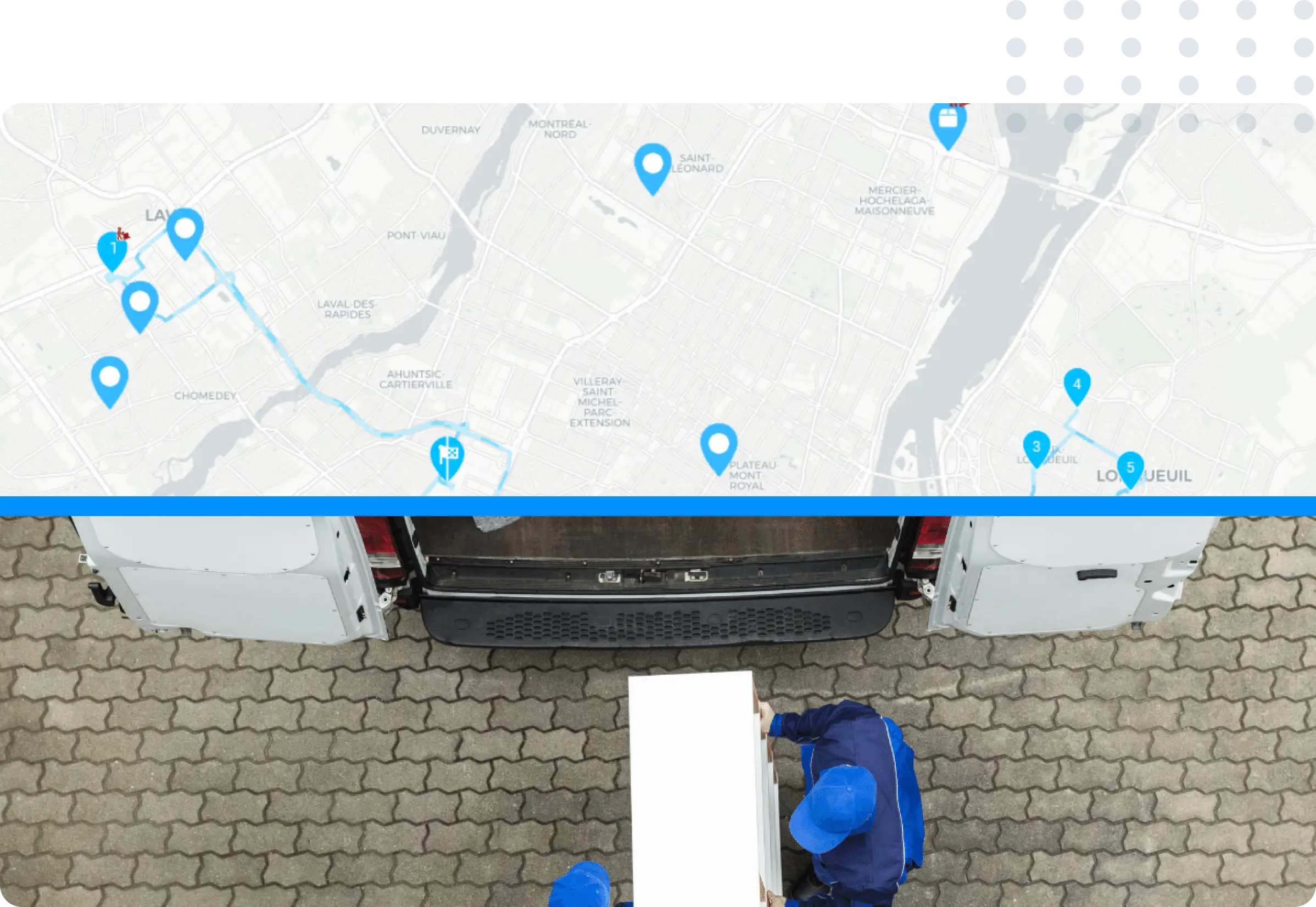 Furniture Delivery Software with Optimized Routing